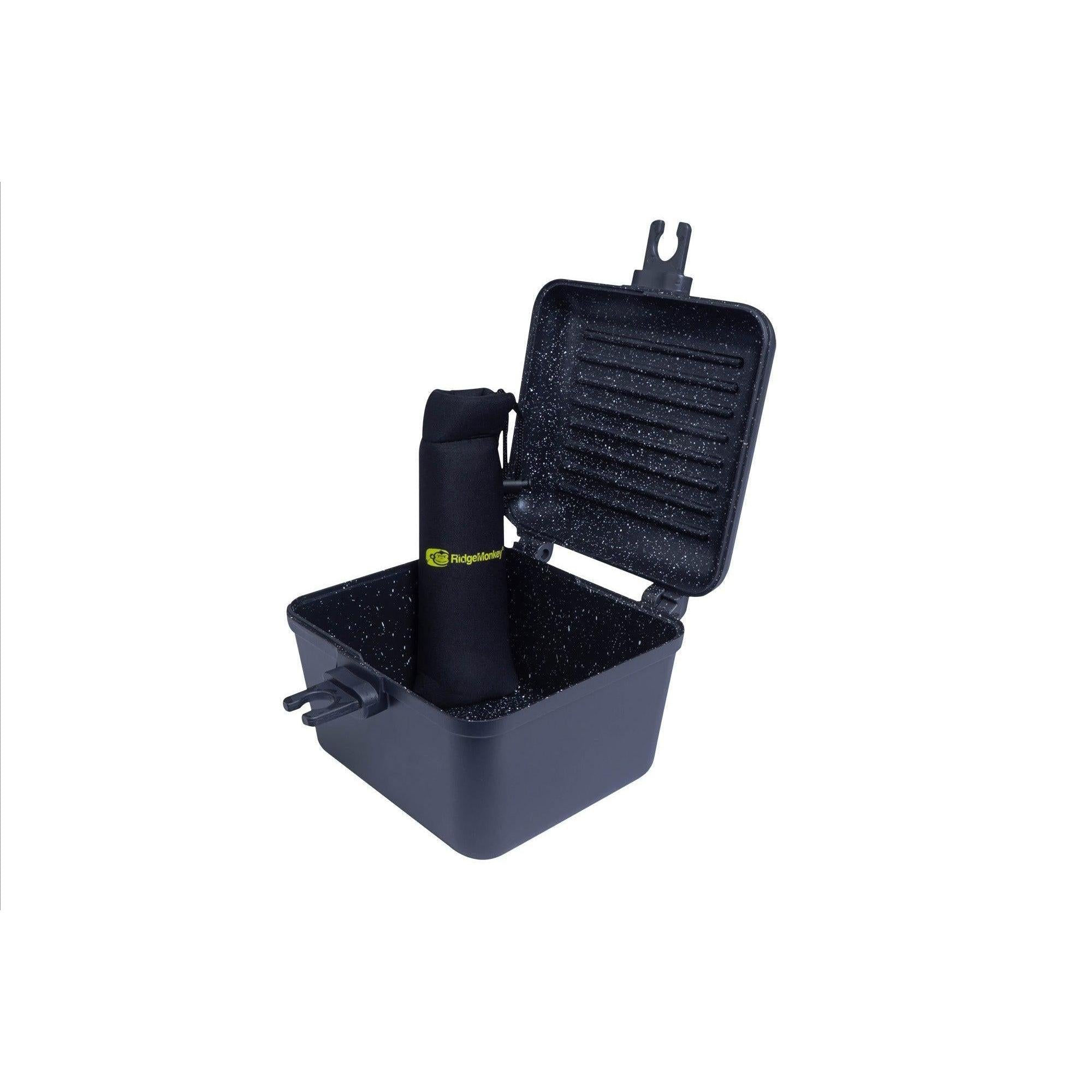 RidgeMonkey Connect Deep Pan & Griddle Set Standard (Granite Edition)